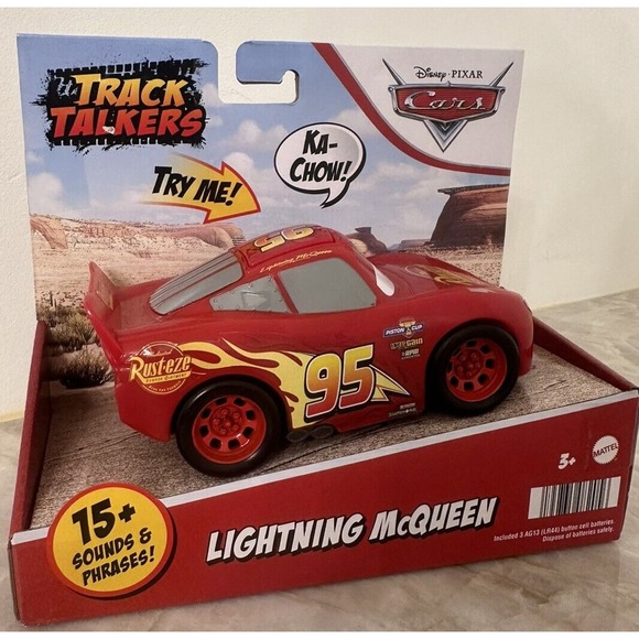 Pixar | Toys | Disney Pixar Cars Track Talkers Lightning Mcqueen 5 ...
